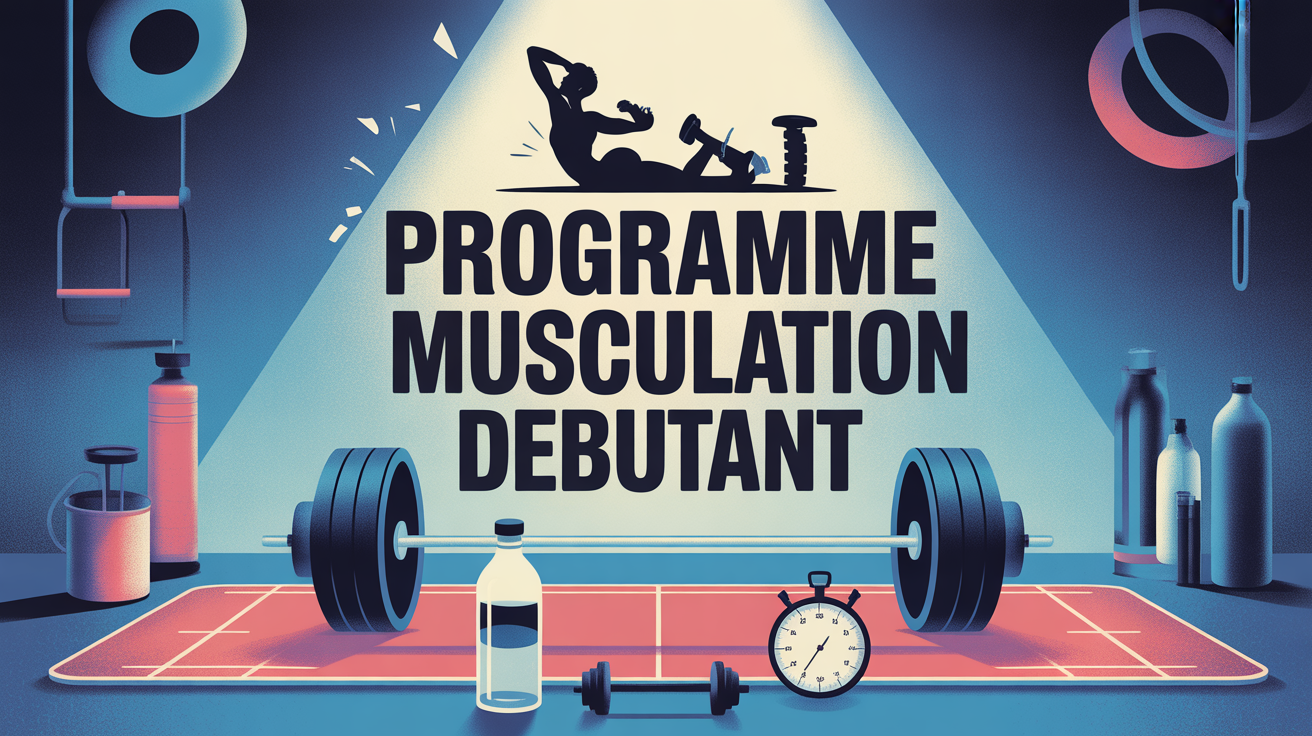Programme musculation débutant : tes bases pour progresser facilement
